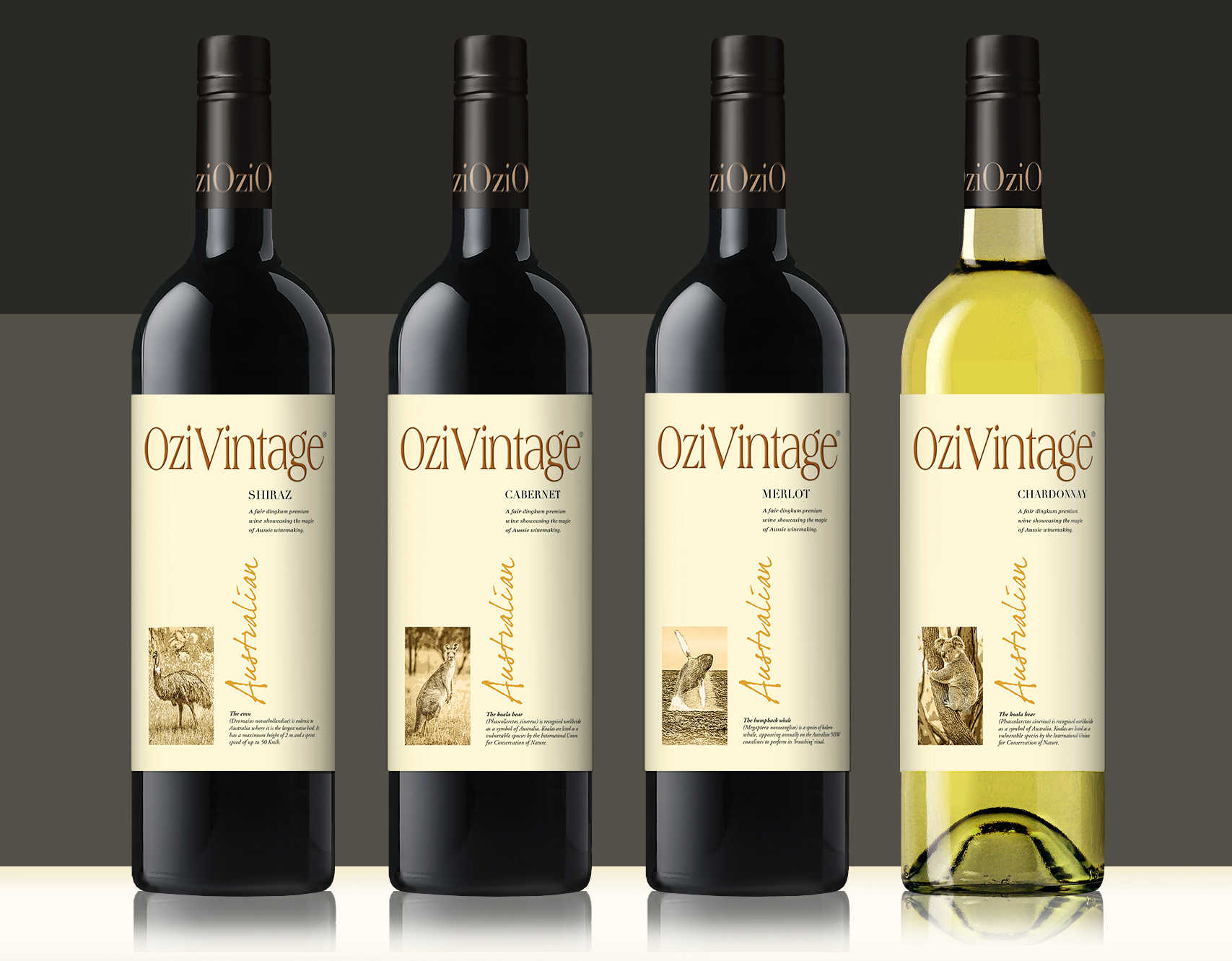 au Private Label/PreBranded/Australian wine